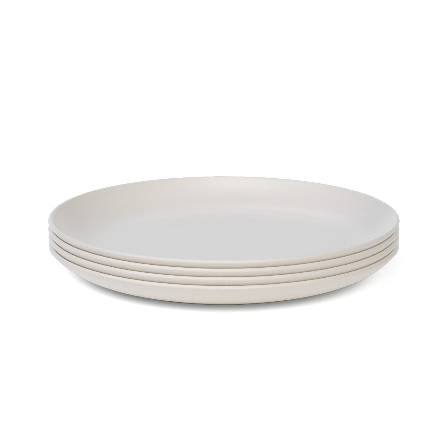 Round Dinner Plate - Off White - Set of 4